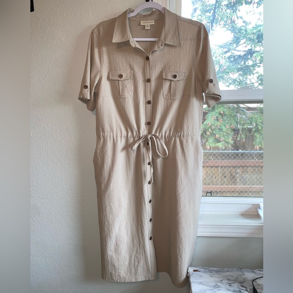 Appleseed's | Dresses | Appleseeds Buttonup Dress | Poshmark